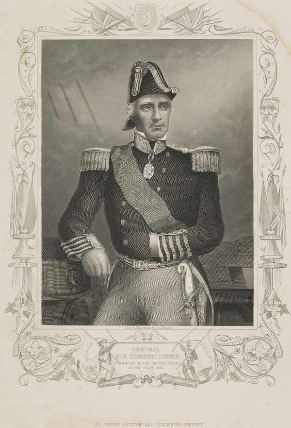 Edmund Lyons, 1st Baron Lyons, 1790 - 1858 by Daniel John Pound ...