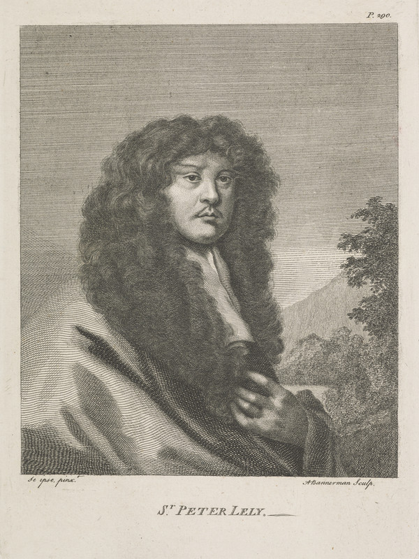 Sir Peter Lely, 1618 - 1680. Portrait painter by Alexander Bannerman ...