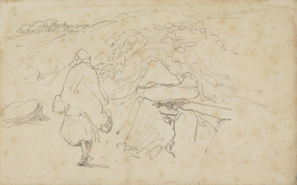 A Figure in a Landscape by Samuel Bough | National Galleries of Scotland