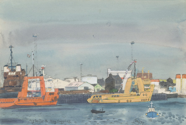 'Rig Sailor' and 'King Supplier' by George Mackie | National Galleries ...