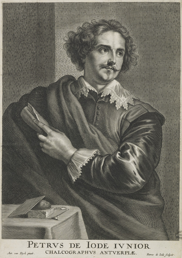 Portrait of Pieter de Jode II (the Younger) (Iconography) by Pieter de ...