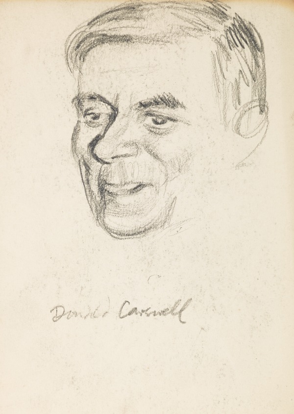 Portrait of Donald Carewell (?) (head only) by Emilio Coia | National ...