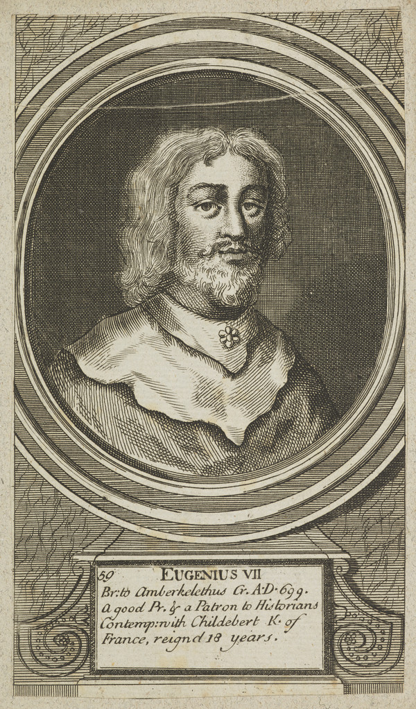 Eugenius VII Br.to Amberkelethus Cr.A.D.699. | National Galleries of ...