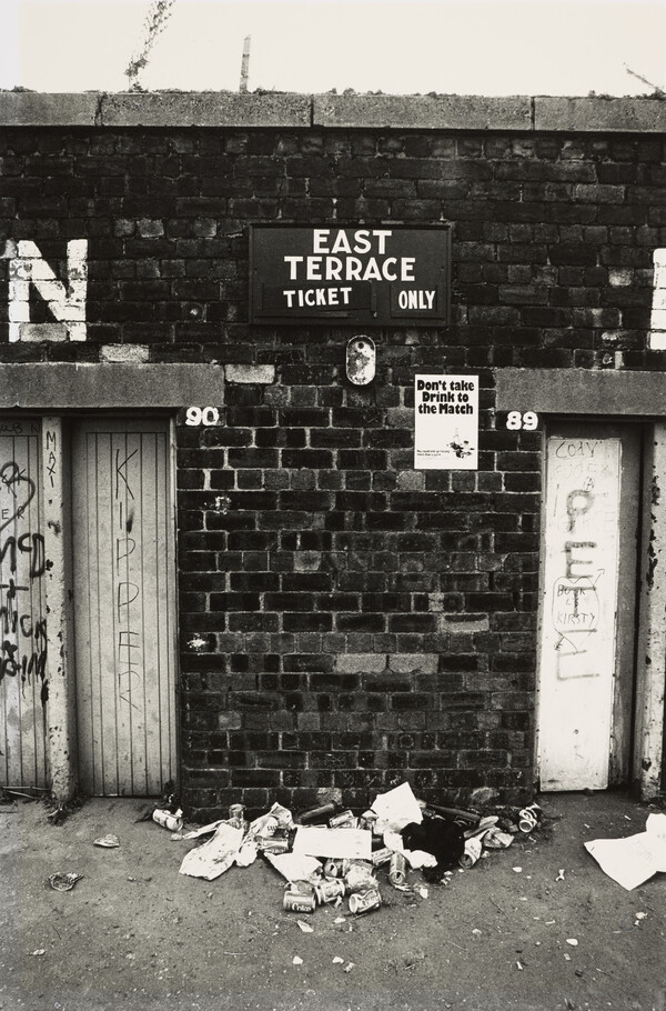 Football Ground, East Terrace Entrance by Malcolm Hill | National ...