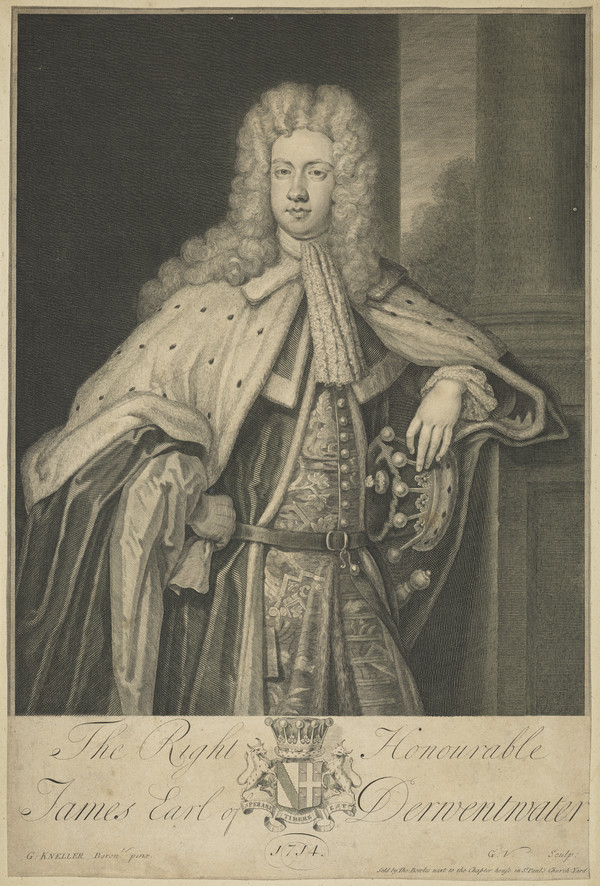 James Radcliff, 3rd Earl of Derwentwater, 1689 - 1716. Jacobite by ...