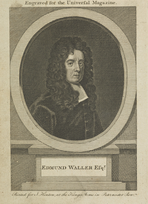 Edmund Waller, 1606 - 1687. Poet and politician | National Galleries of ...