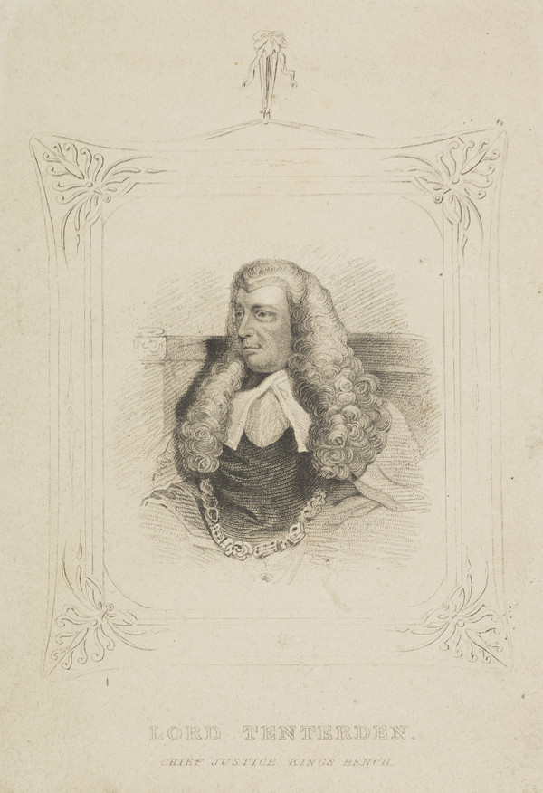 Charles Abbott, 1st Baron Tenterden, 1762 - 1832. Lord Chief Justice of ...