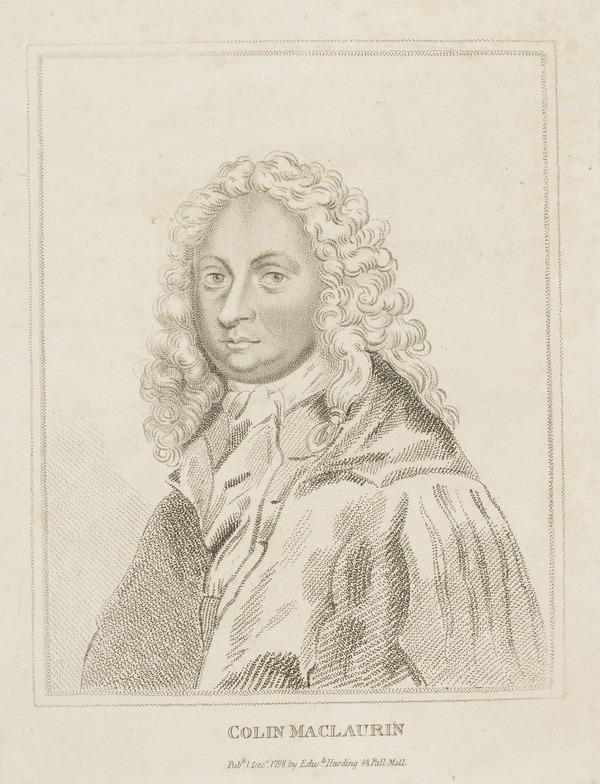 Colin Maclaurin, 1698 - 1746. Mathematician | National Galleries of ...