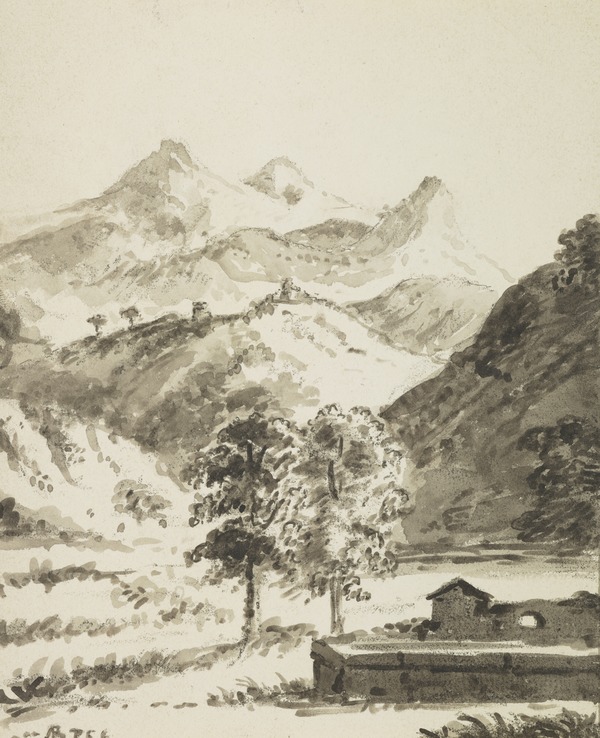 A Fountain in the Mountains by Alexander Runciman | National Galleries ...