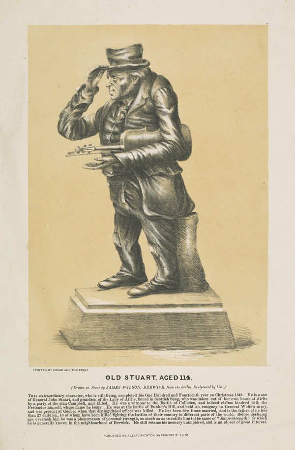 Old Stuart, born 1728, age 114 by James Wilson | National Galleries of ...