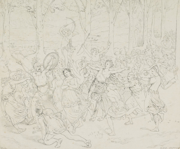 The Triumph of Love - Cupid, Borne by Three Nymphs as on a Tripod. Copy ...