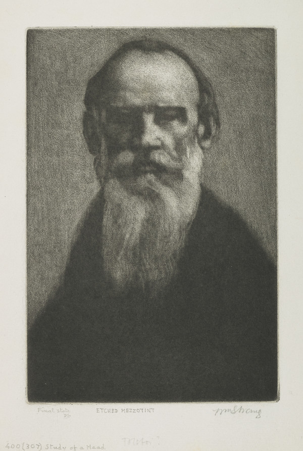 Study of a Head (Strang No. 400) by William Strang | National Galleries ...