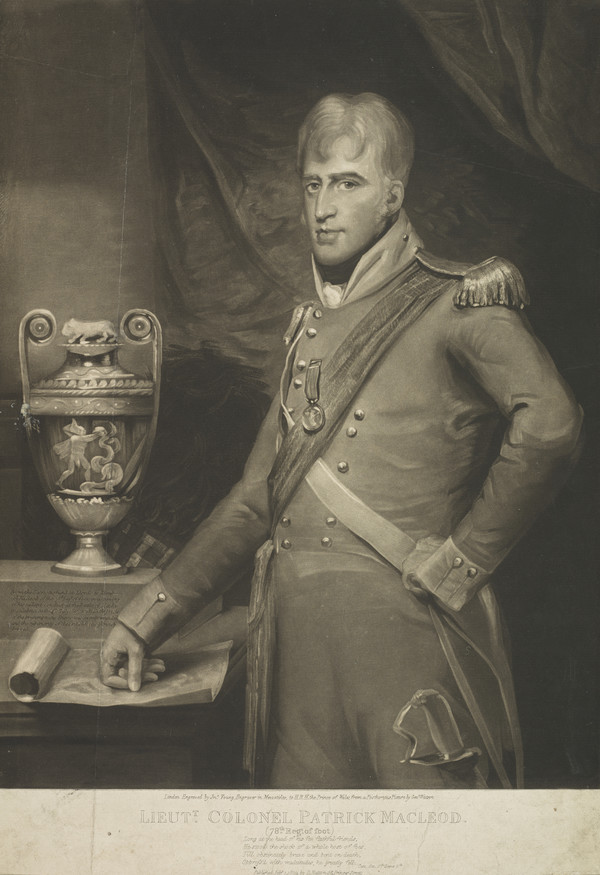 Lieutenant-Colonel Patrick Macleod, d. 1807 by John Young | National ...