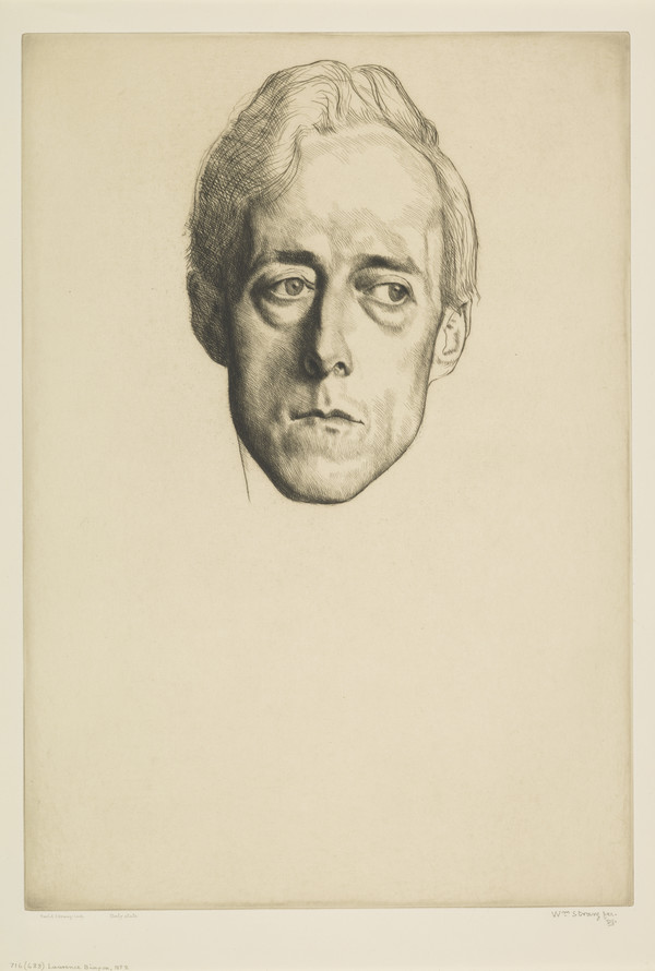 Laurence Binyon, No. 2 by William Strang | National Galleries of Scotland