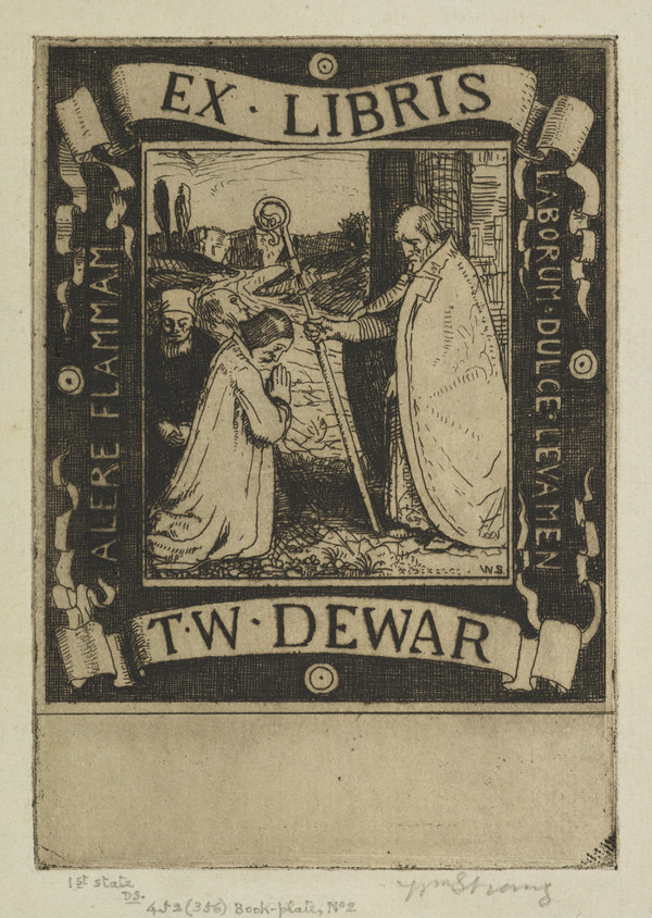 Book-plate, No. 2 (Strang No. 452) by William Strang | National ...