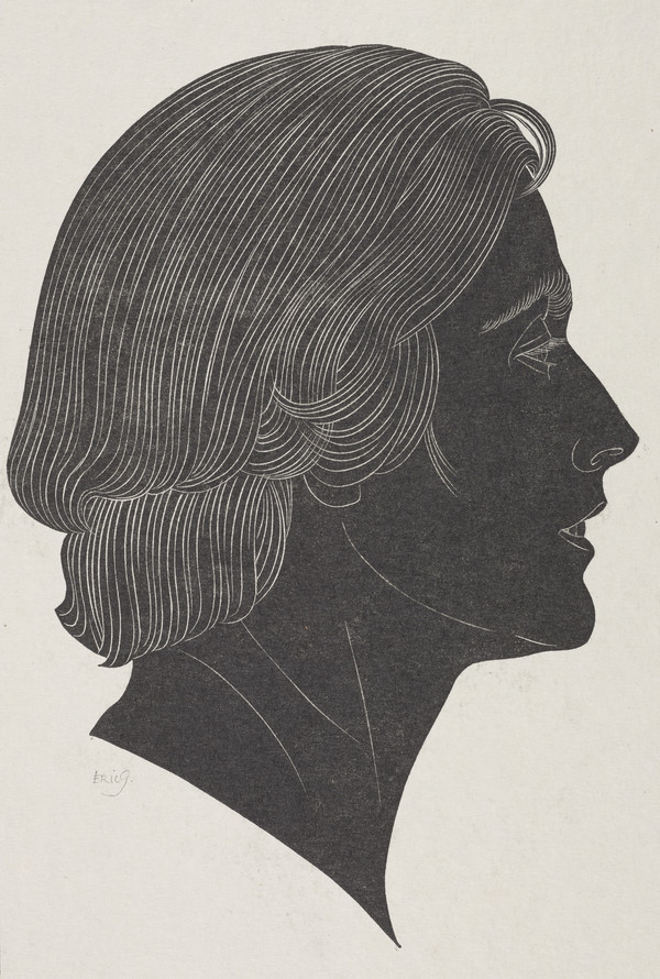 Clare (Portrait of Mrs H.D.C. Pepler) [P 196] by Eric Gill | National ...