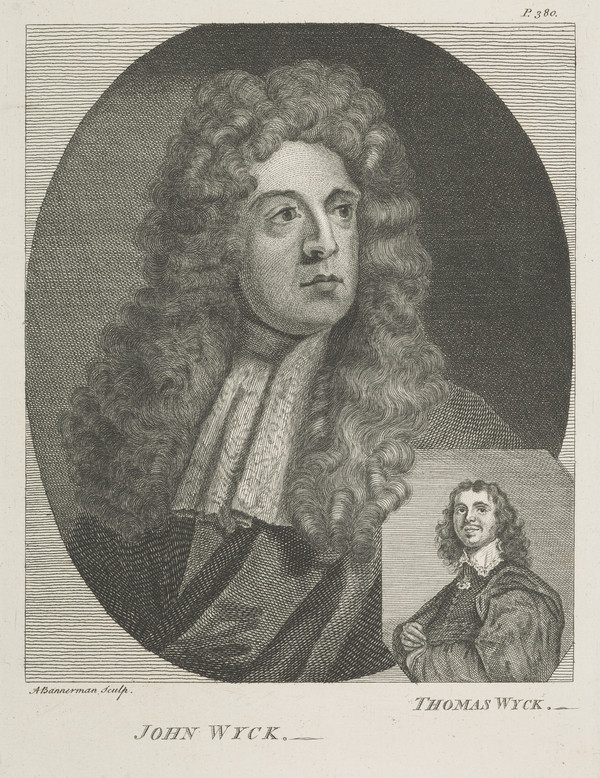 Jan Wijck, c 1640 - 1702. Called John Wyck or Wyke by Alexander ...