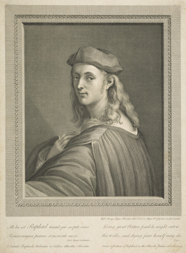 Raphael (Rafaello Santi or Sanzio), 1483 - 1520. Artist by Sir Robert ...