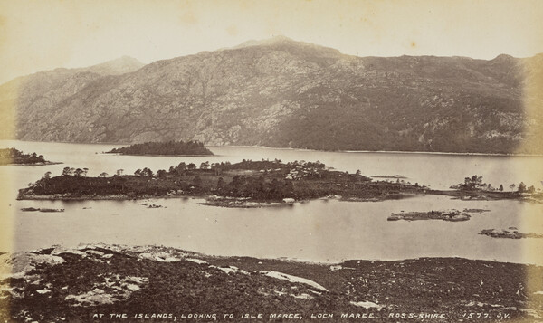 At the Islands, looking to Isle Maree, Loch Maree, Ross-Shire by James ...