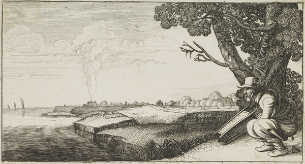 Landscape with a Man Relieving Himself (Landscapes: Vita Brevis) by Jan ...