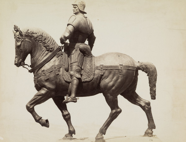 Bronze Equestrian Statue of Colleoni in Venice by Andrea del Verrocchio ...