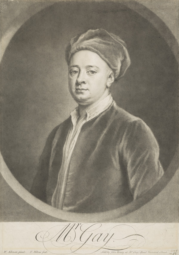 John Gay, 1685 - 1732. Poet and dramatist by Francis Kyte | National ...