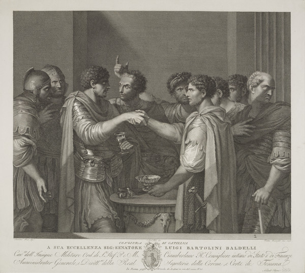 Conspiracy of Catiline by Francesco Rainaldi | National Galleries of ...