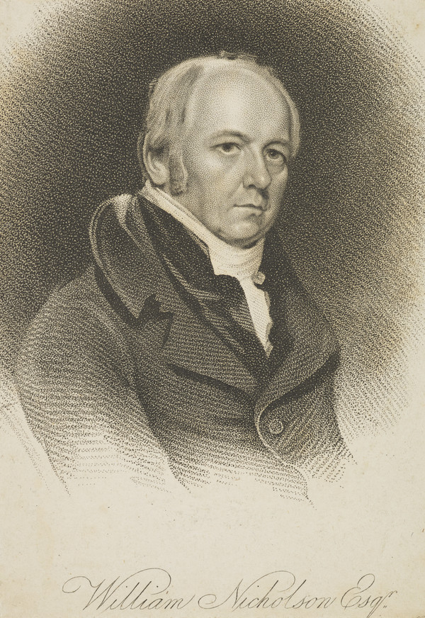 William Nicholson, 1753 - 1815. Natural philosopher by Thomas Blood ...