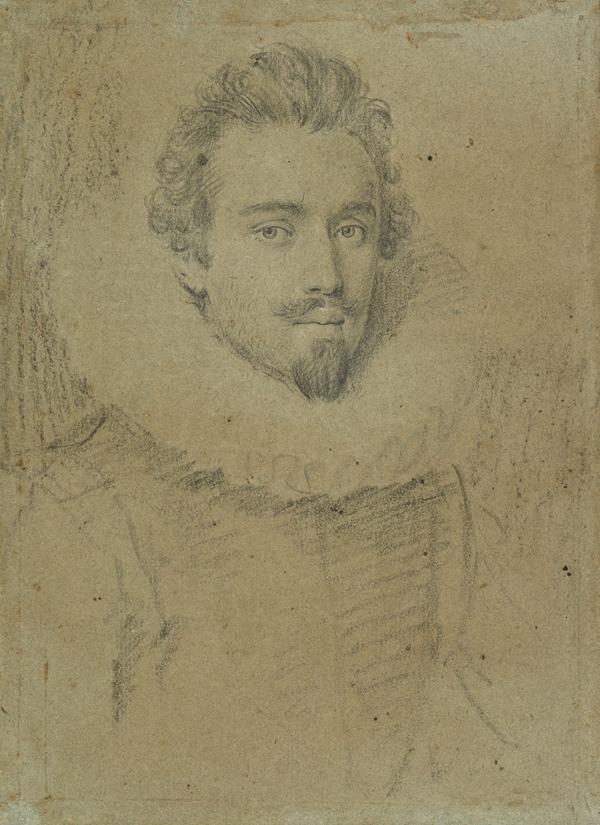 Portrait of a Man with Pointed Beard and a Ruff by Ottavio Leoni ...