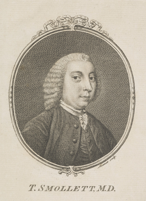 Tobias George Smollett, 1721 - 1771. Novelist and historian by Francois ...