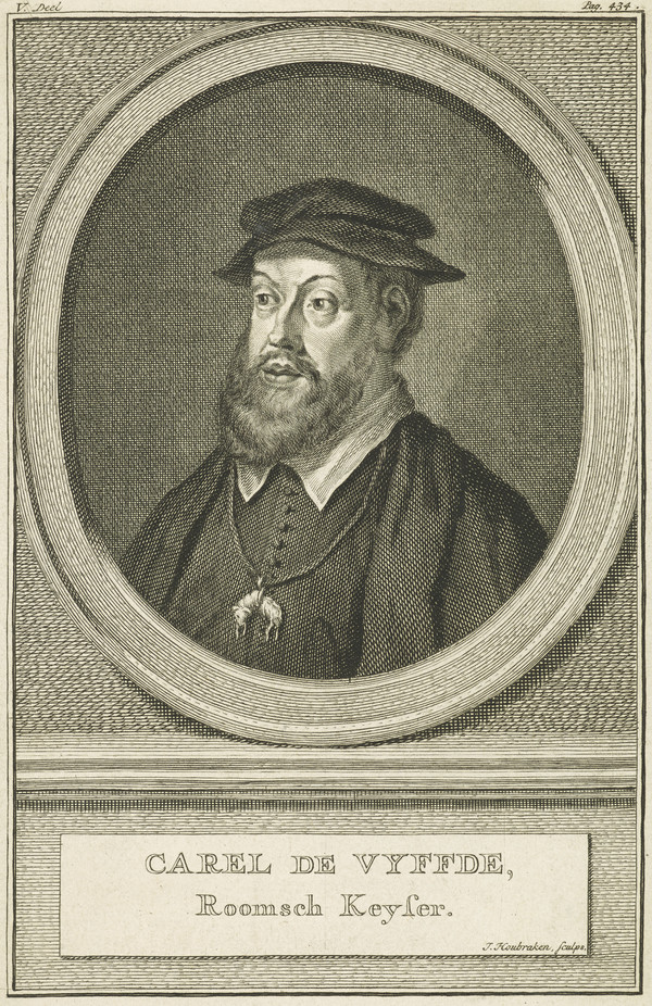 Charles V, 1500 - 1558. Holy Roman Emperor by Jacobus Houbraken ...