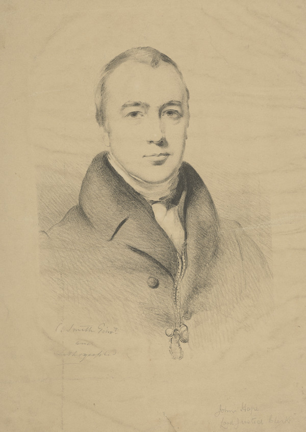 John Hope, 1794 - 1858. Lord Justice-Clerk by C. Smith | National ...