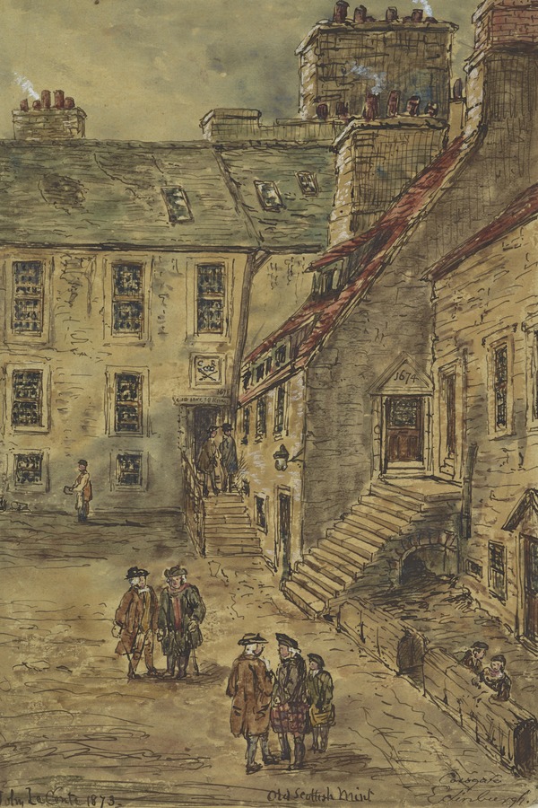 The Old Scottish Mint, Cowgate, Edinburgh by John Le Conte | National ...
