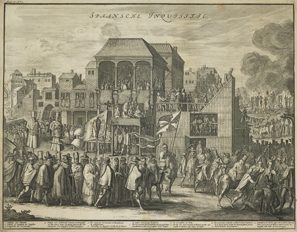 Auto-da-fe in Valladolid, May 21, 1558 - Spanish Inquisition by ...