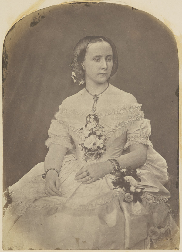 'Lady Clavering 1855' by John Adamson | National Galleries of Scotland