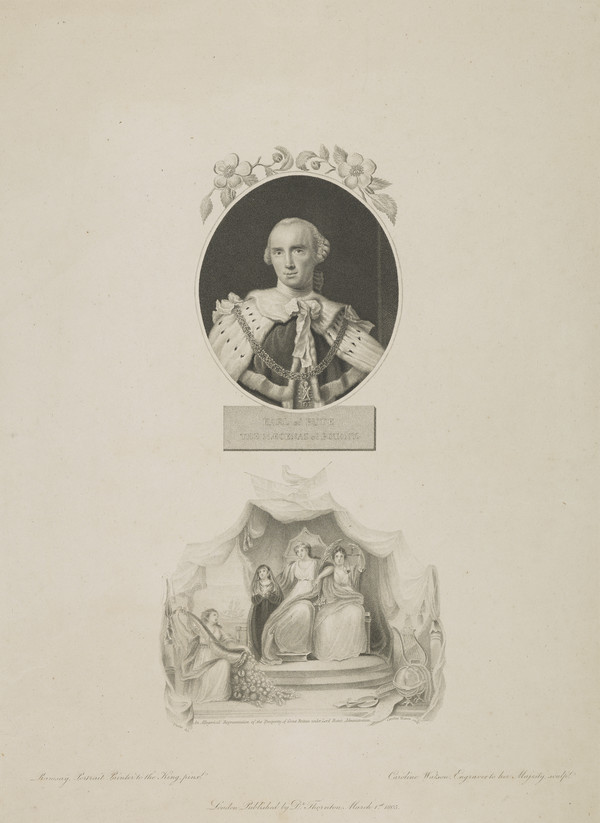 John Stuart, 3rd Earl of Bute, 1713 - 1792. Prime Minister by Caroline ...