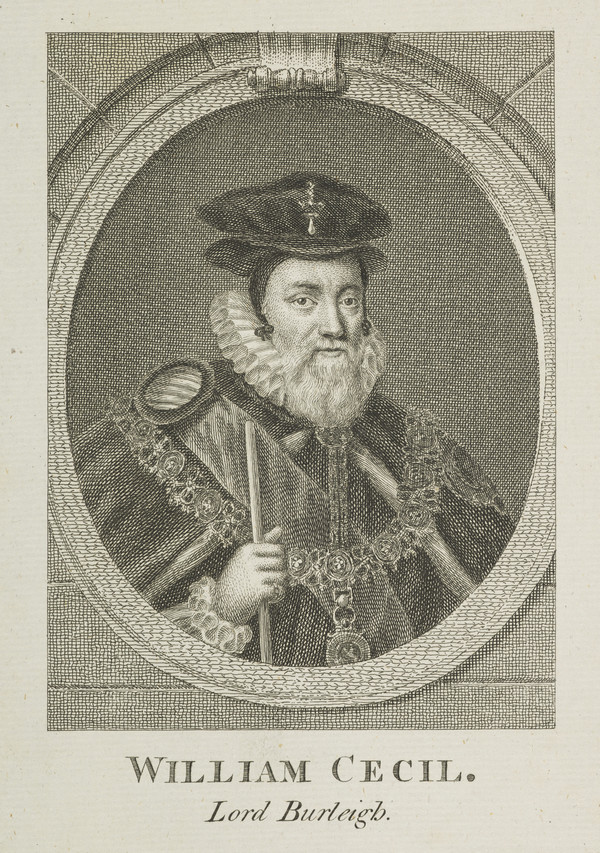 William Cecil, Lord Burghley, 1520 - 1598. English Lord Treasurer ...
