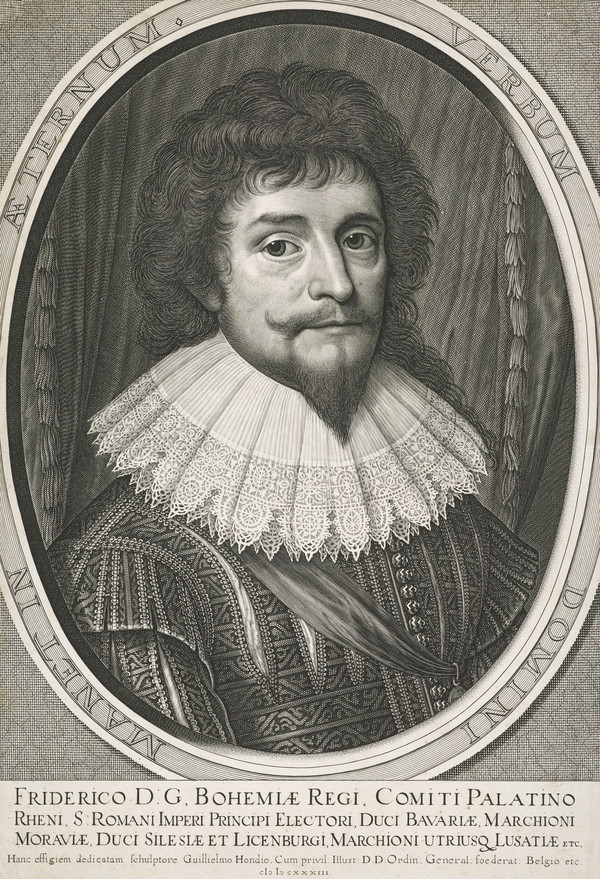 Frederick V, King of Bohemia, 1596 - 1632 by William Hondius | National ...