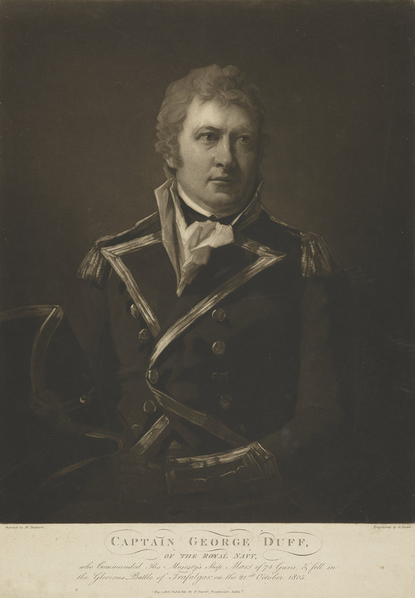 Captain George Duff, d. 1805. Royal Navy by George Dawe | National ...