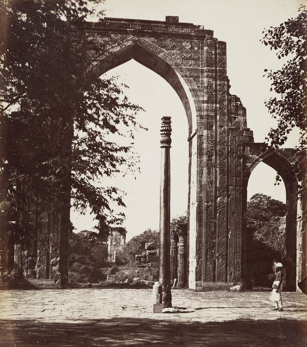 'The Kootub. Part of the front of the Mahometan facade' by Eugene ...