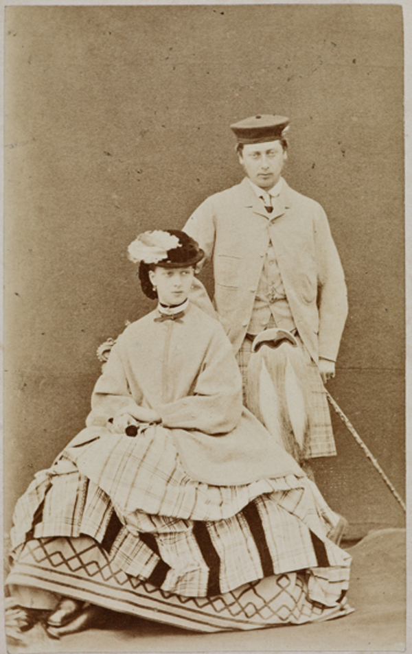 The Prince and Princess of Wales (later Edward VII, 1841 - 1910, and ...