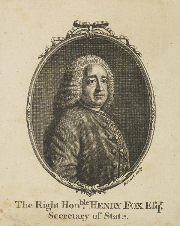 Henry Fox, 1st Lord Holland, 1705 - 1774. Statesman by Benoist ...