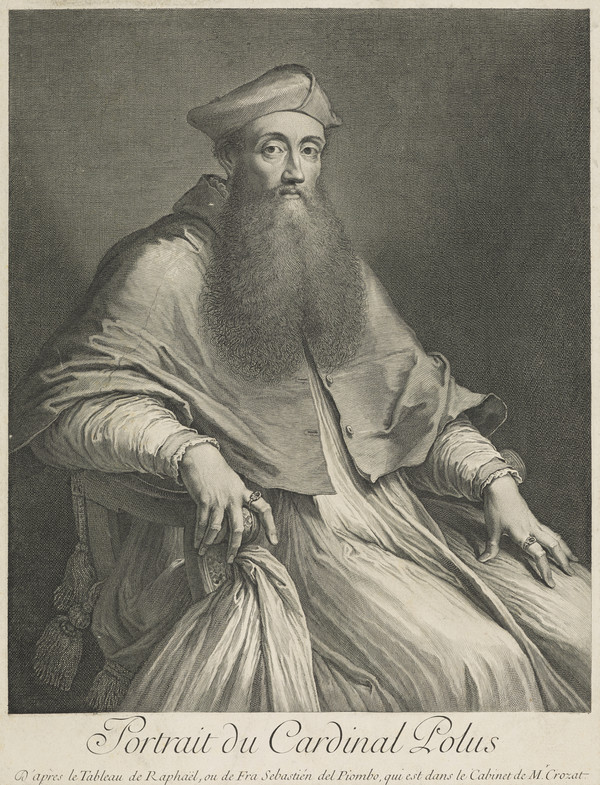 Reginald Pole, 1500 - 1558. Cardinal Archbishop of Canterbury by ...