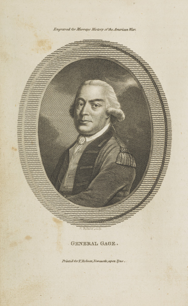 Thomas Gage.1721 - 1787. General by Robert Pollard | National Galleries of Scotland