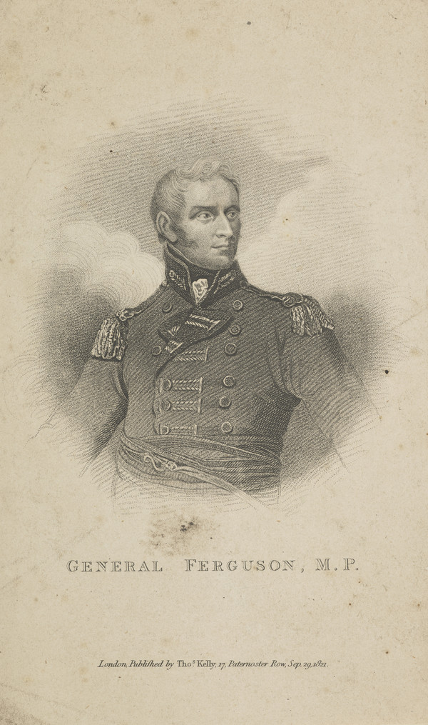 General Sir Ronald Ferguson, 1773 - 1841. Colonel 79th Highlanders ...