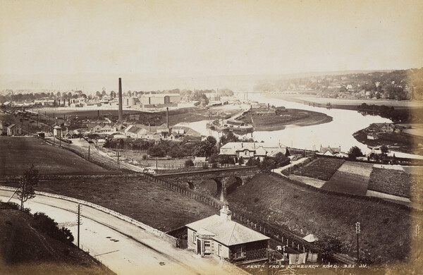 Perth from Edinburgh Road by James Valentine | National Galleries of ...