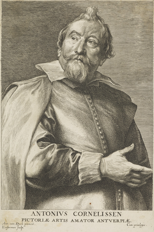 Anton Cornelissen. Art patron, Antwerp by Lucas Vorsterman | National ...