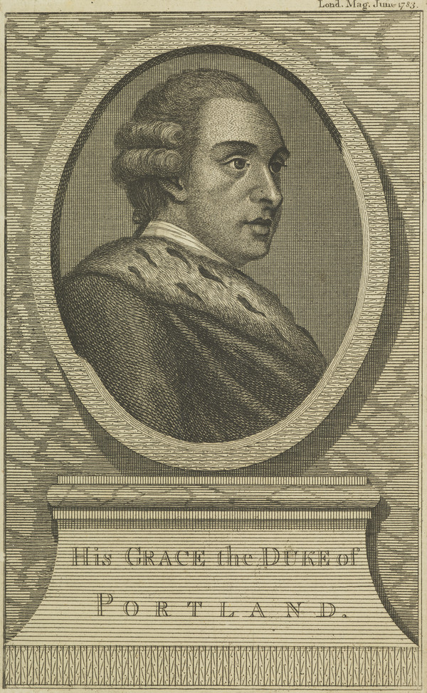 William Henry Cavendish-Bentinck, 3rd Duke of Portland, 1738 - 1809 ...