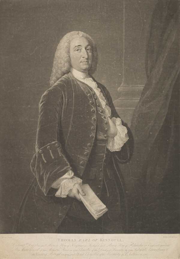 Thomas Hay, 9th Earl of Kinnoull, 1710 - 1787. Statesman by Charles ...