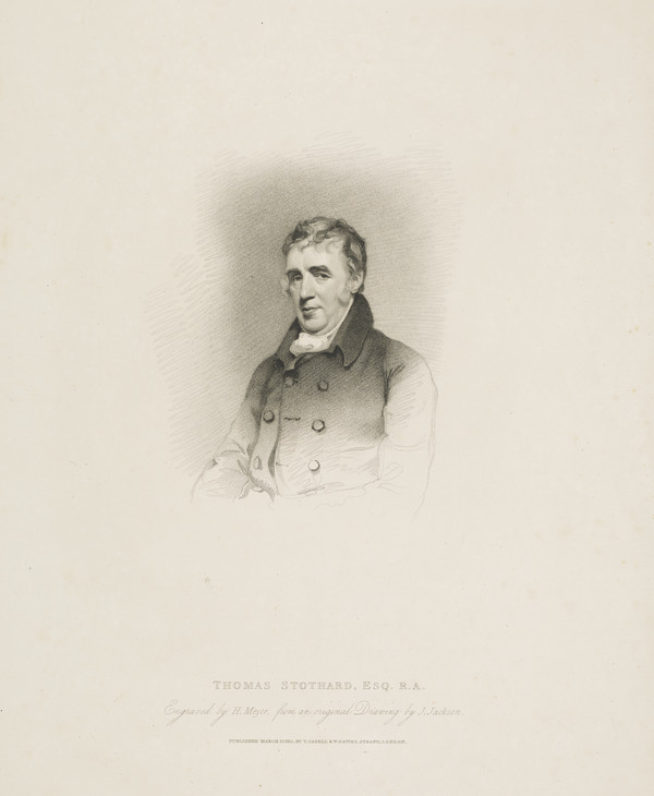 Thomas Stothard, 1755 - 1834. Painter and book illustrator by Henry ...